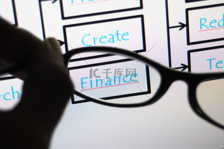 业务规划流程高清摄影大图-千库网