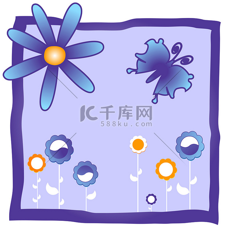 蝴蝶高清摄影大图-千库网