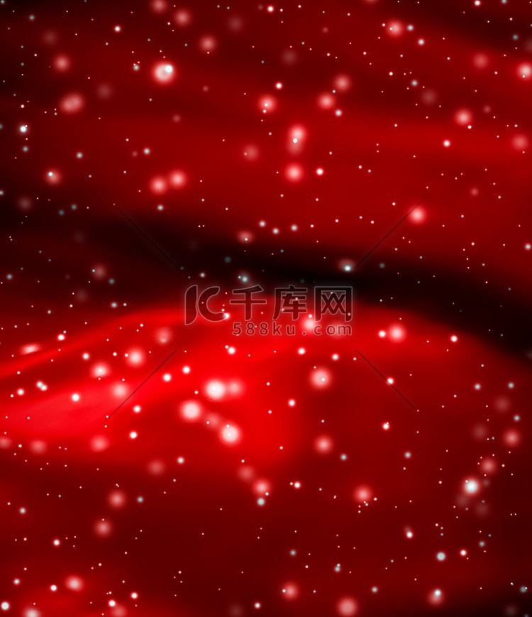 圣诞节、新年和情人节红色抽象背景，高清摄影大图-千库网
