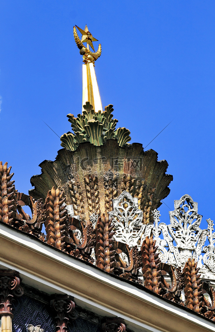 国民经济成就展，俄罗斯，莫斯科，VDNH (VVC)高清摄影大图-千库网