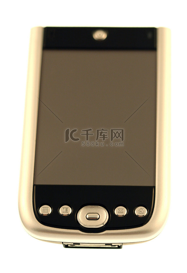 在白色的孤立的 PDA高清摄影大图-千库网