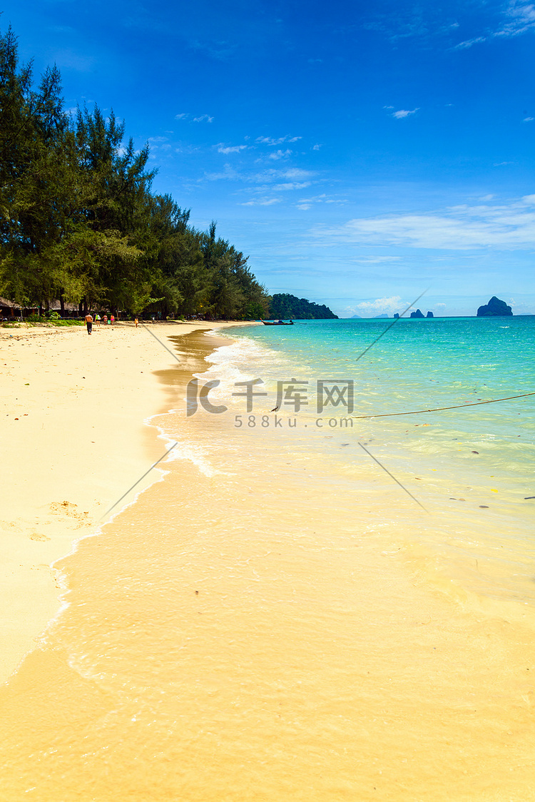 克拉丹岛，泰国安达曼海的一个岛屿高清摄影大图-千库网