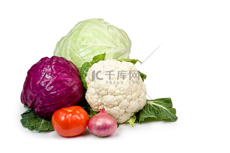 新鲜蔬菜高清摄影大图-千库网