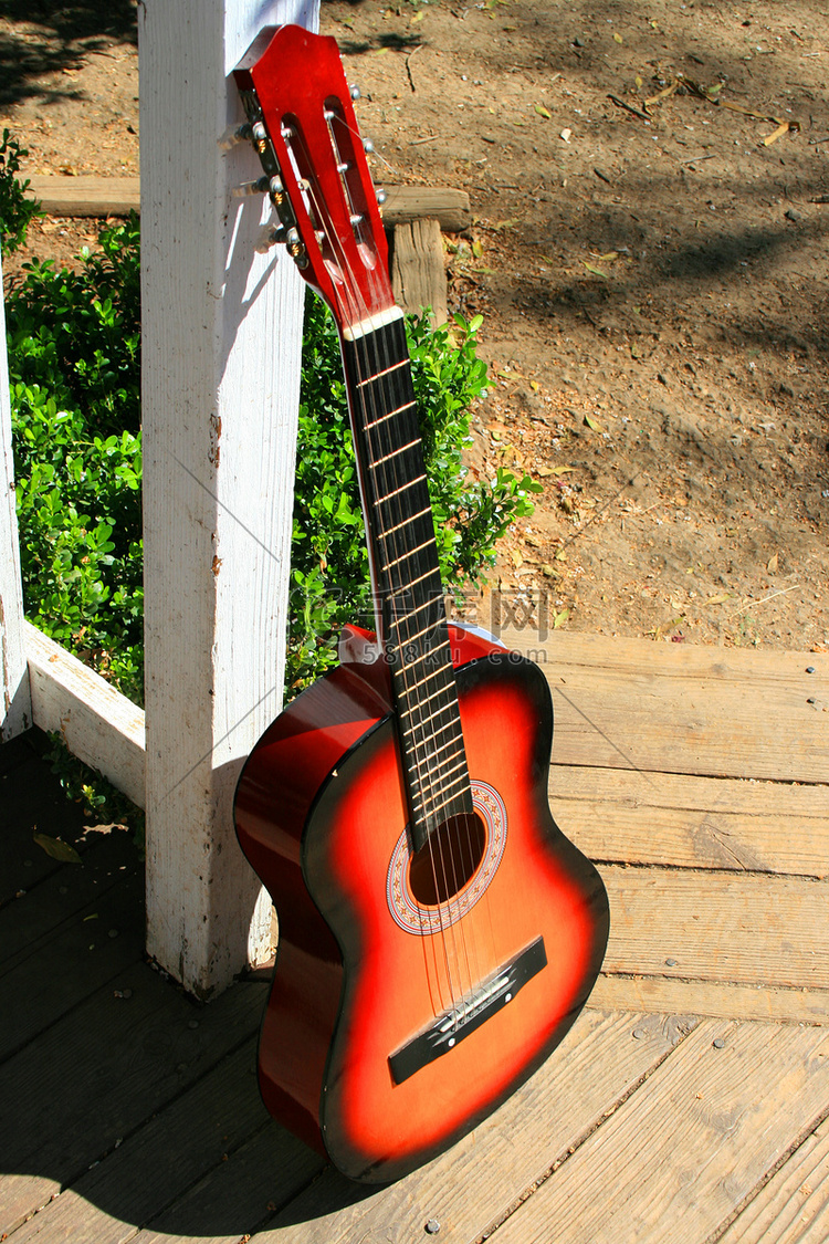 古典吉他高清摄影大图-千库网