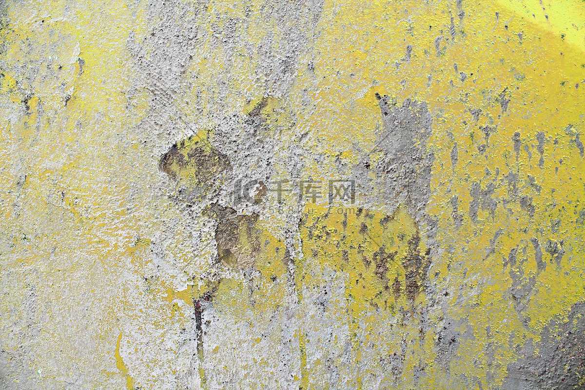 有裂缝和 lo 的老化混凝土墙的详细特写视图高清摄影大图-千库网