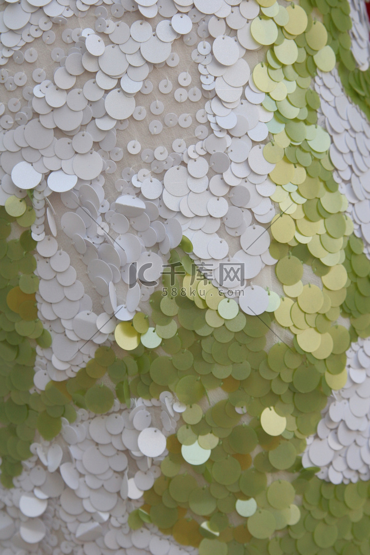 纹理白色和绿色高清摄影大图-千库网