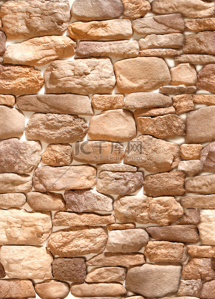 鹅卵石咖啡色的假发票石。纹理或背景。高清摄影大图-千库网