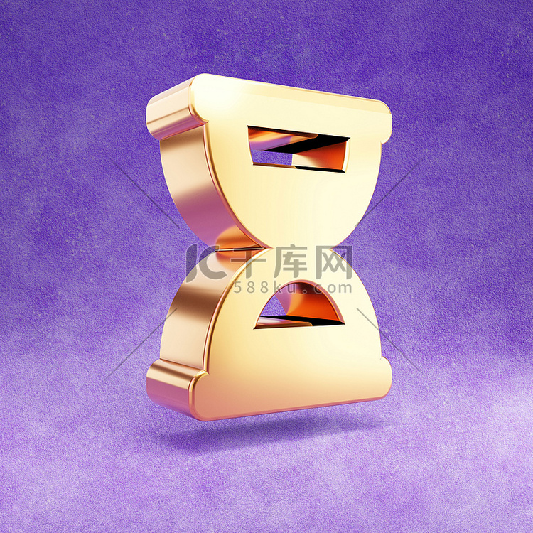 沙钟图标。高清摄影大图-千库网