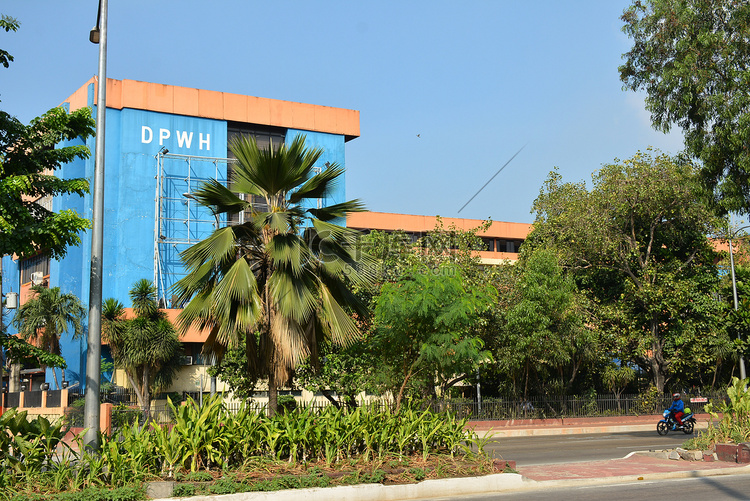 DPWH（公共工程和公路部）建筑立面 i高清摄影大图-千库网