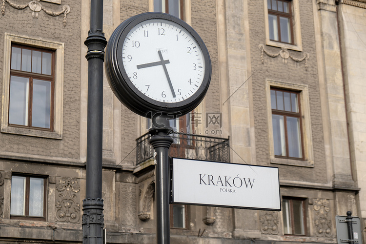 克拉科夫大广场 Rynek Glowny 波兰。高清摄影大图-千库网