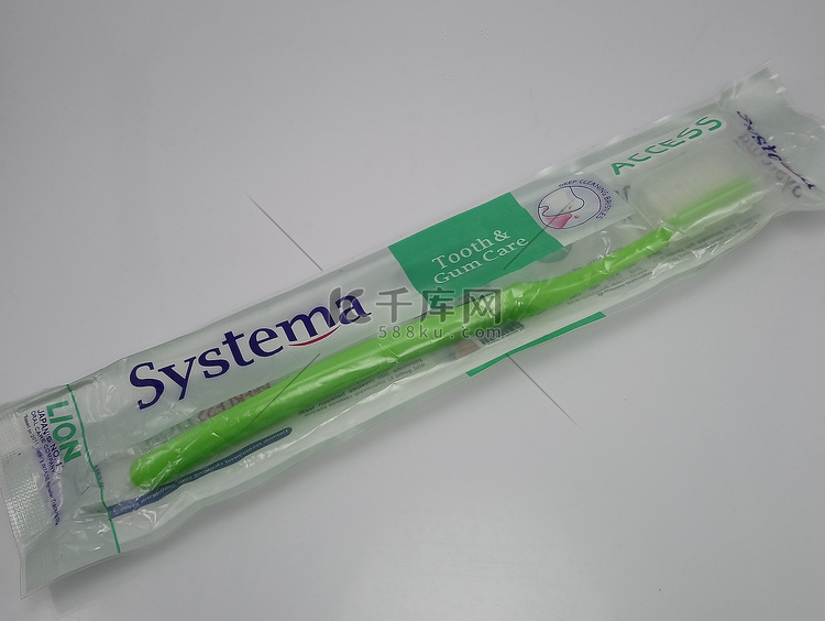 菲律宾的Systema牙刷高清摄影大图-千库网