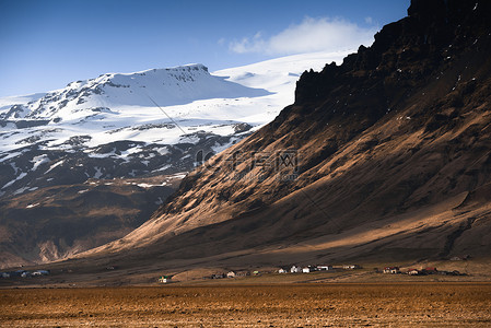 风景秀丽的山景拍摄高清摄影大图-千库网