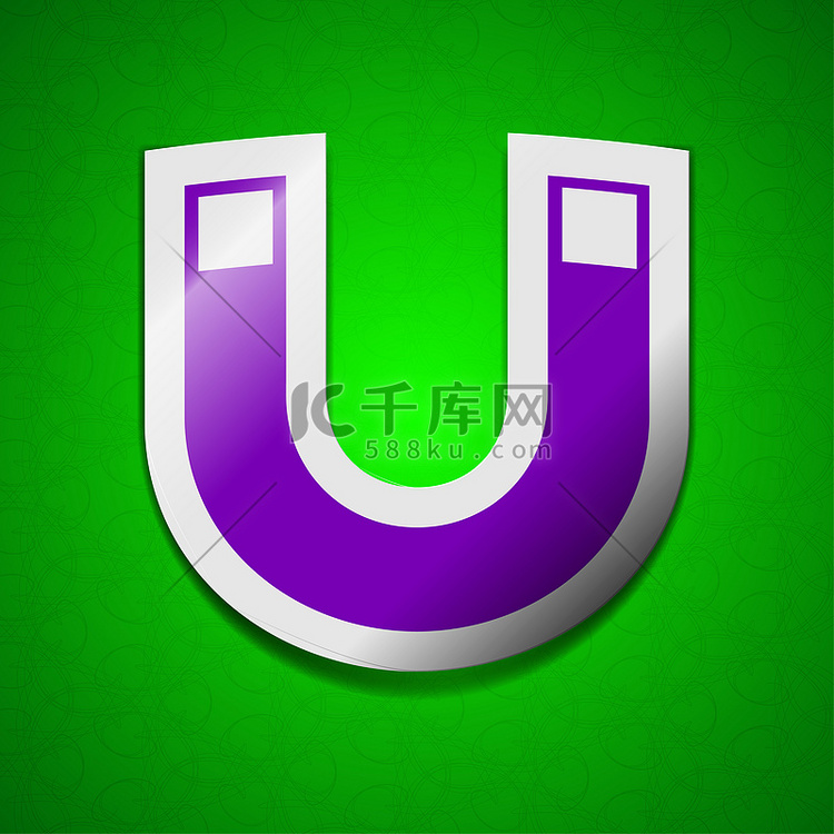 磁铁图标标志。高清摄影大图-千库网