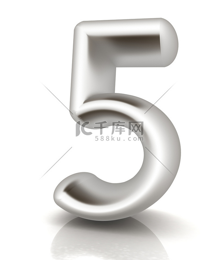 数字“5”——五高清摄影大图-千库网