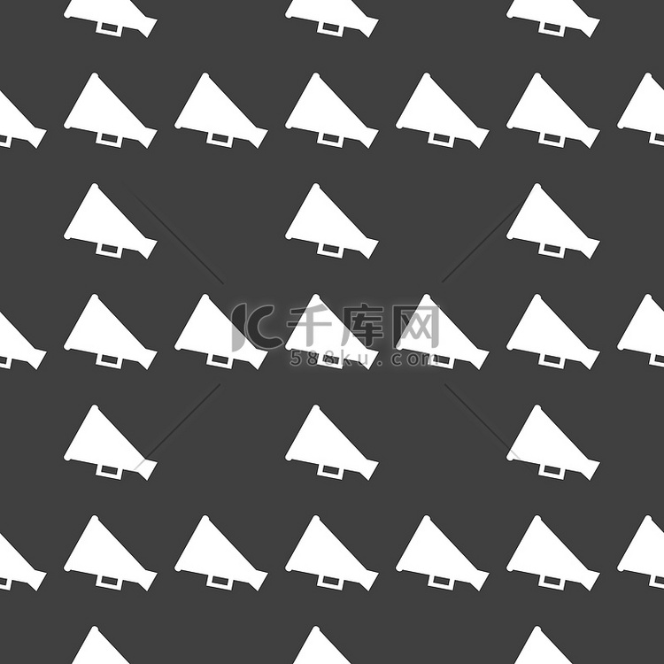 扩音器，Loud-hailer web 图标。高清摄影大图-千库网