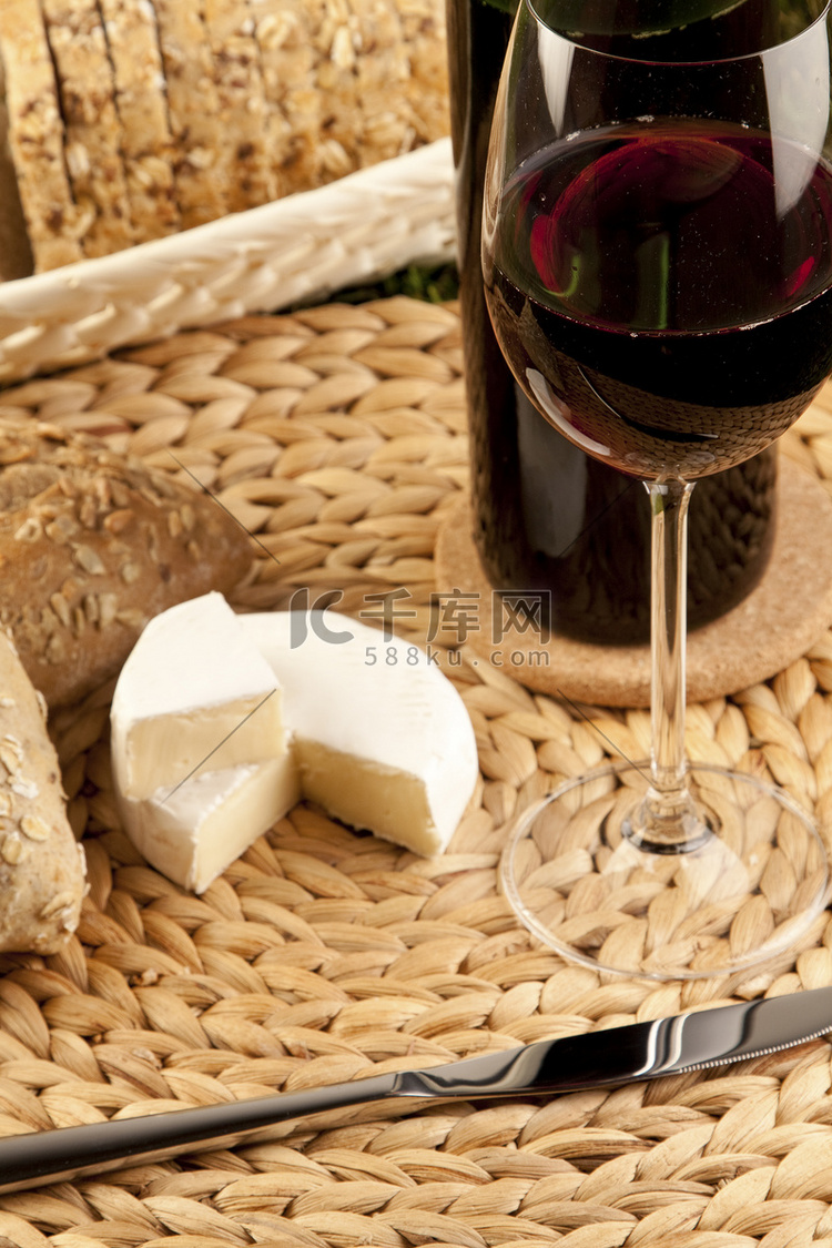 红葡萄酒高清摄影大图-千库网