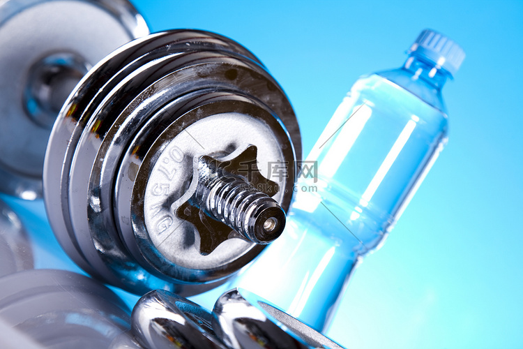 减肥、健身、鲜艳的色彩概念高清摄影大图-千库网