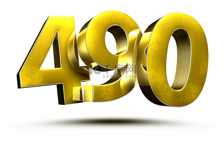 数字 490。高清摄影大图-千库网