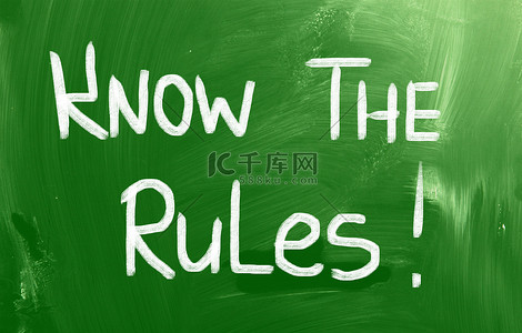 了解规则概念高清摄影大图-千库网