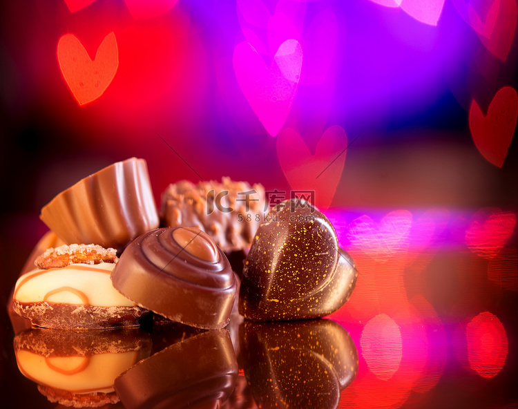 情人节巧克力。高清摄影大图-千库网
