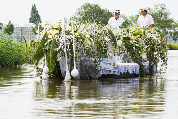 Westland Floating Flower Parade 2009，荷兰高清摄影大图-千库网