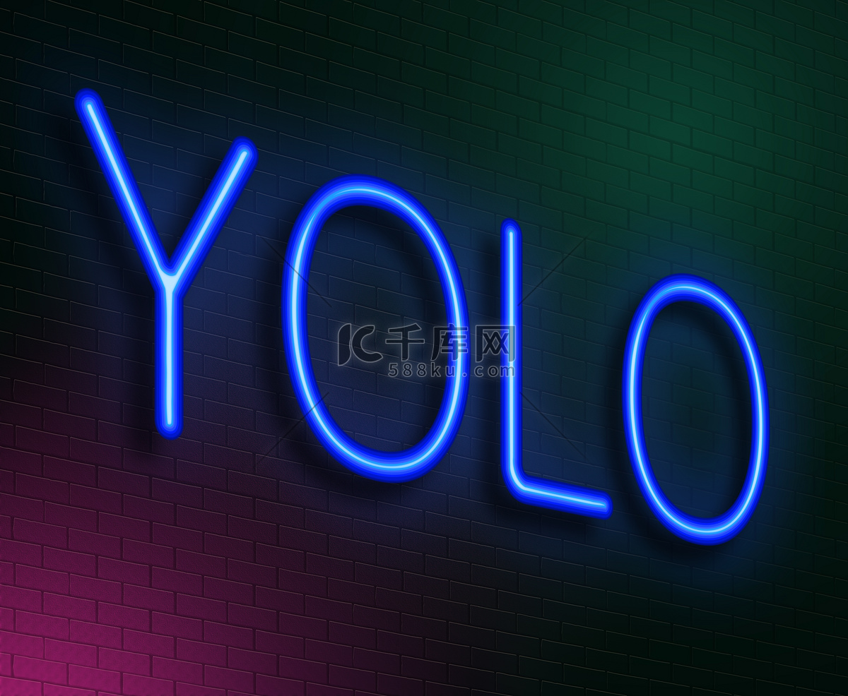 YOLO 概念。高清摄影大图-千库网