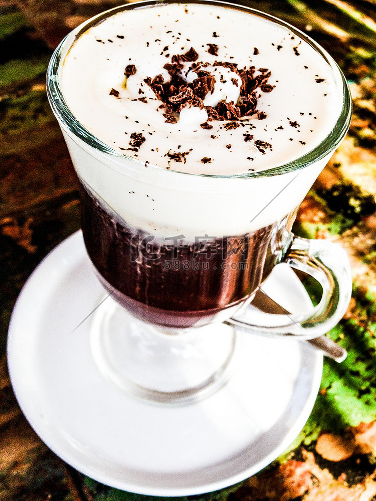 爱尔兰咖啡高清摄影大图-千库网