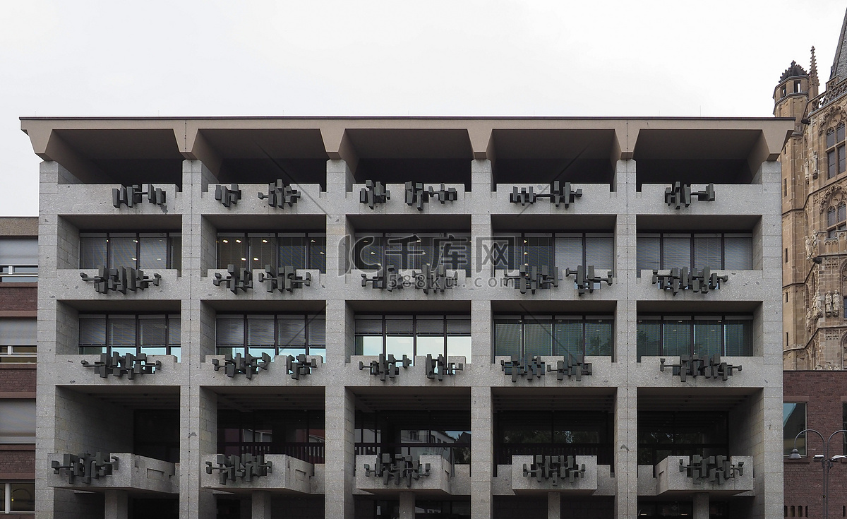 科隆的 Koelner Rathaus（市政厅）高清摄影大图-千库网