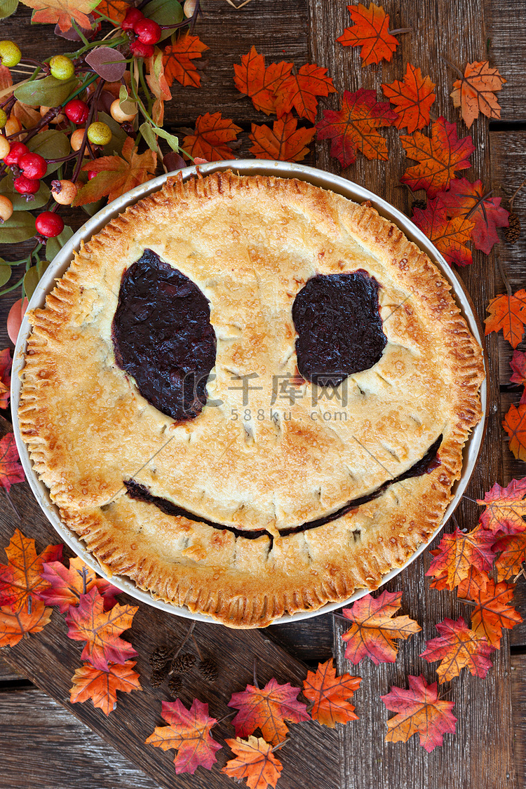 自制樱桃派高清摄影大图-千库网