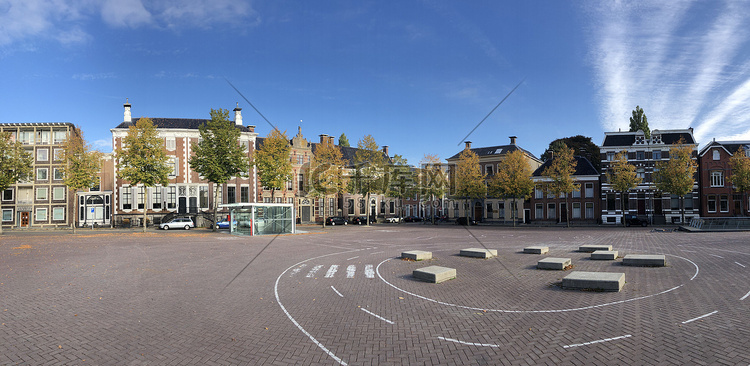 格罗宁根 Ossenmarkt 的全景高清摄影大图-千库网