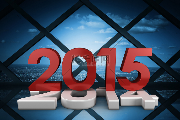 2014 年和 2015 年的合成图像高清摄影大图-千库网