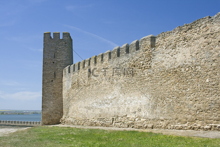 Akkerman 堡垒在乌克兰高清摄影大图-千库网