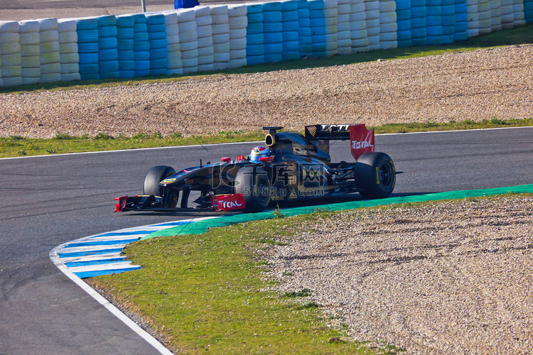 “Team Lotus Renault F1, Vitaly Petrov, 2011”高清摄影大图-千库网