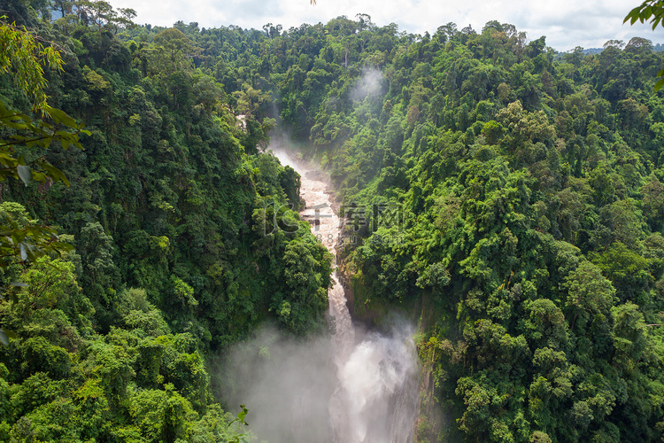 Haew Narok 瀑布高清摄影大图-千库网