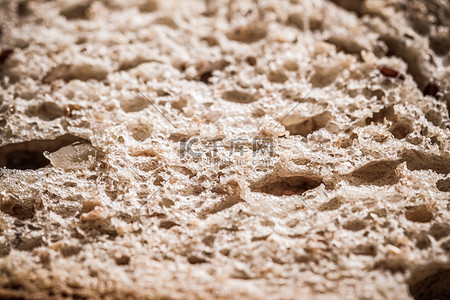 新鲜全麦种子面包、有机小麦粉、特写 sli高清摄影大图-千库网