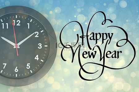 新年快乐的复合形象高清摄影大图-千库网