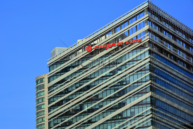 菲律宾塔吉格的 Philam Life 大楼立面。高清摄影大图-千库网