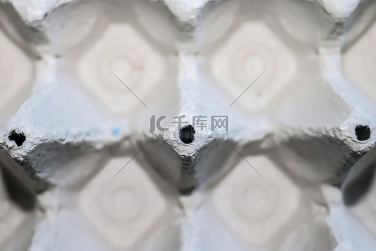 鸡蛋白纸板包装的近景高清摄影大图-千库网