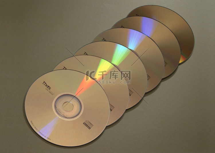 CD 磁盘高清摄影大图-千库网