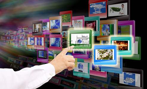 互联网的概念高清摄影大图-千库网