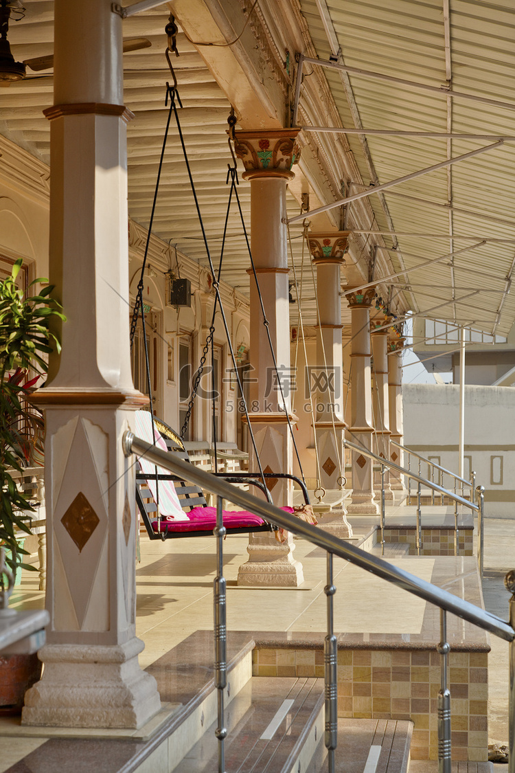 印度达特瓦古吉拉特邦的 Haweli高清摄影大图-千库网