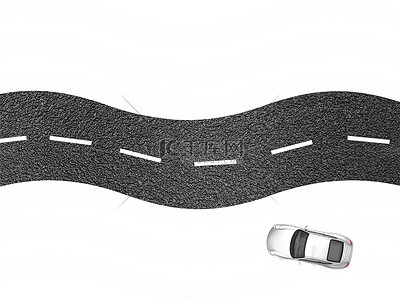 沥青路高清摄影大图-千库网