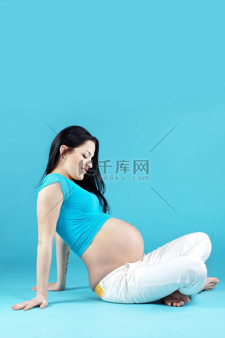 怀孕高清摄影大图 千库网