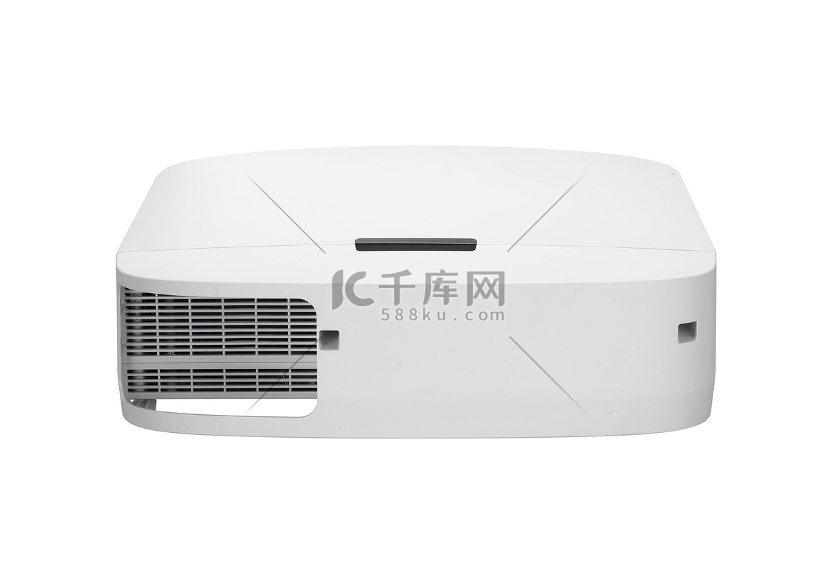 孤立的视频投影仪背面高清摄影大图-千库网