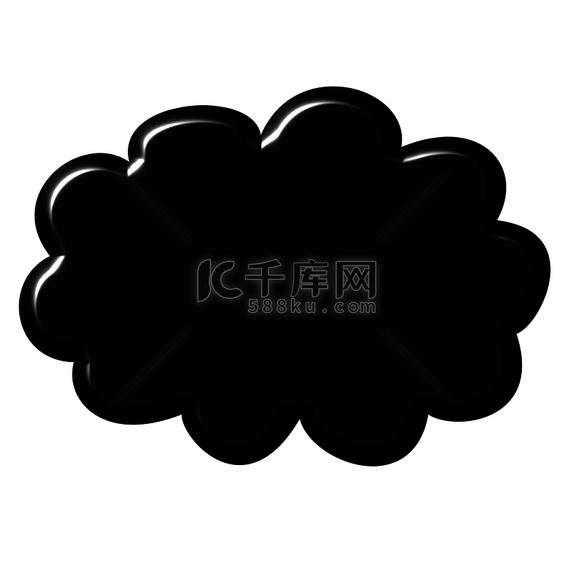 3D 黑云高清摄影大图-千库网