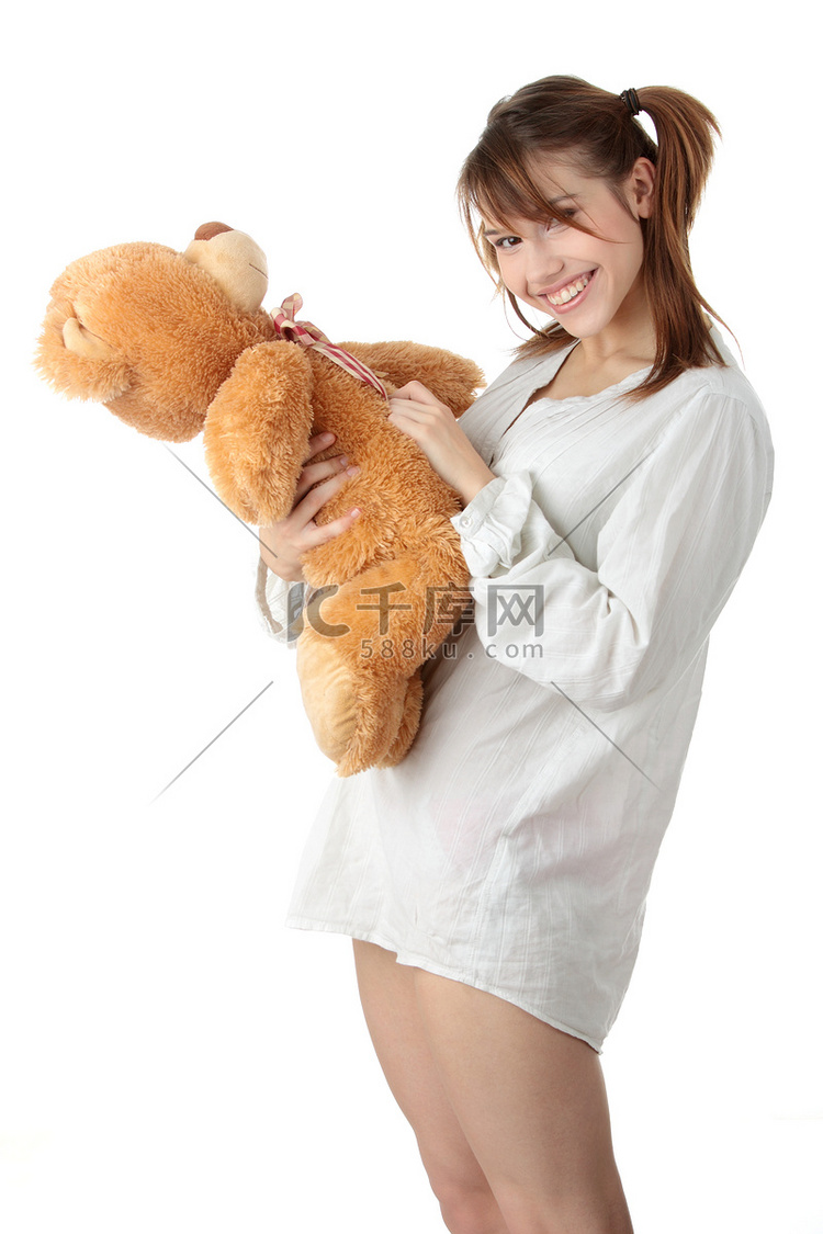 泰迪熊高清摄影大图-千库网