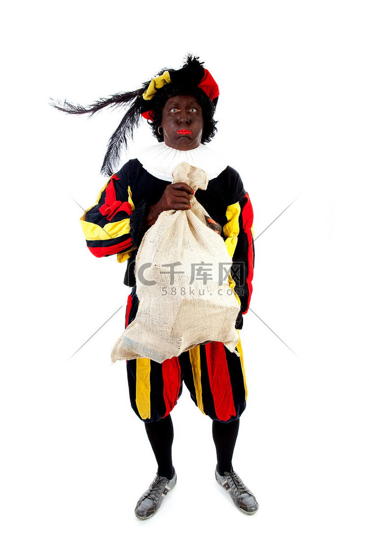 Zwarte piet（黑皮特）典型的荷兰语高清摄影大图-千库网