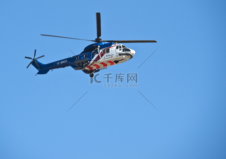 Bristow Helicopters Aerospatiale AS-332L Super Puma高清摄影大图-千库网