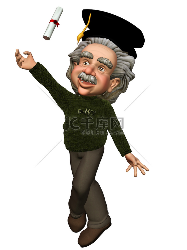 爱因斯坦高清摄影大图-千库网