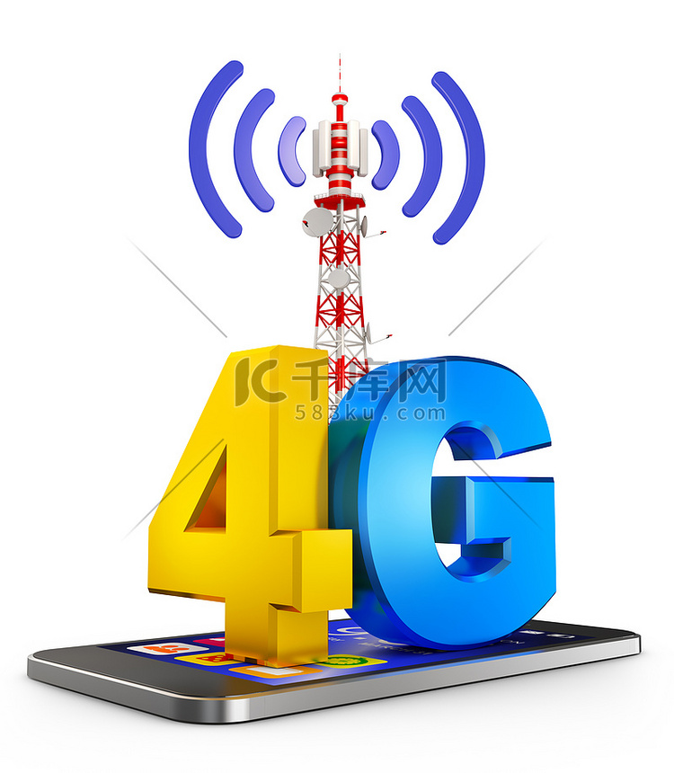 4G和智能手机高清摄影大图-千库网